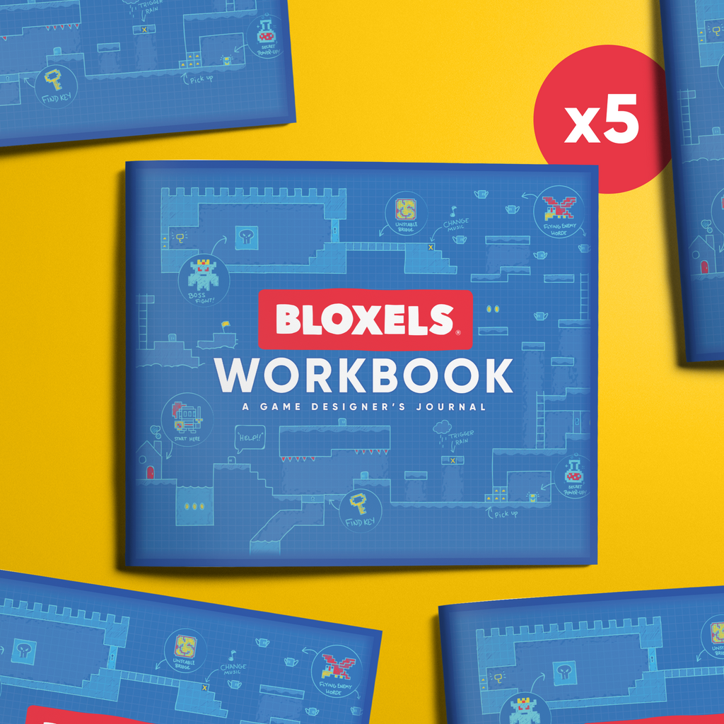 Bloxels Workbook: Bundle of Five – The Bloxels Store