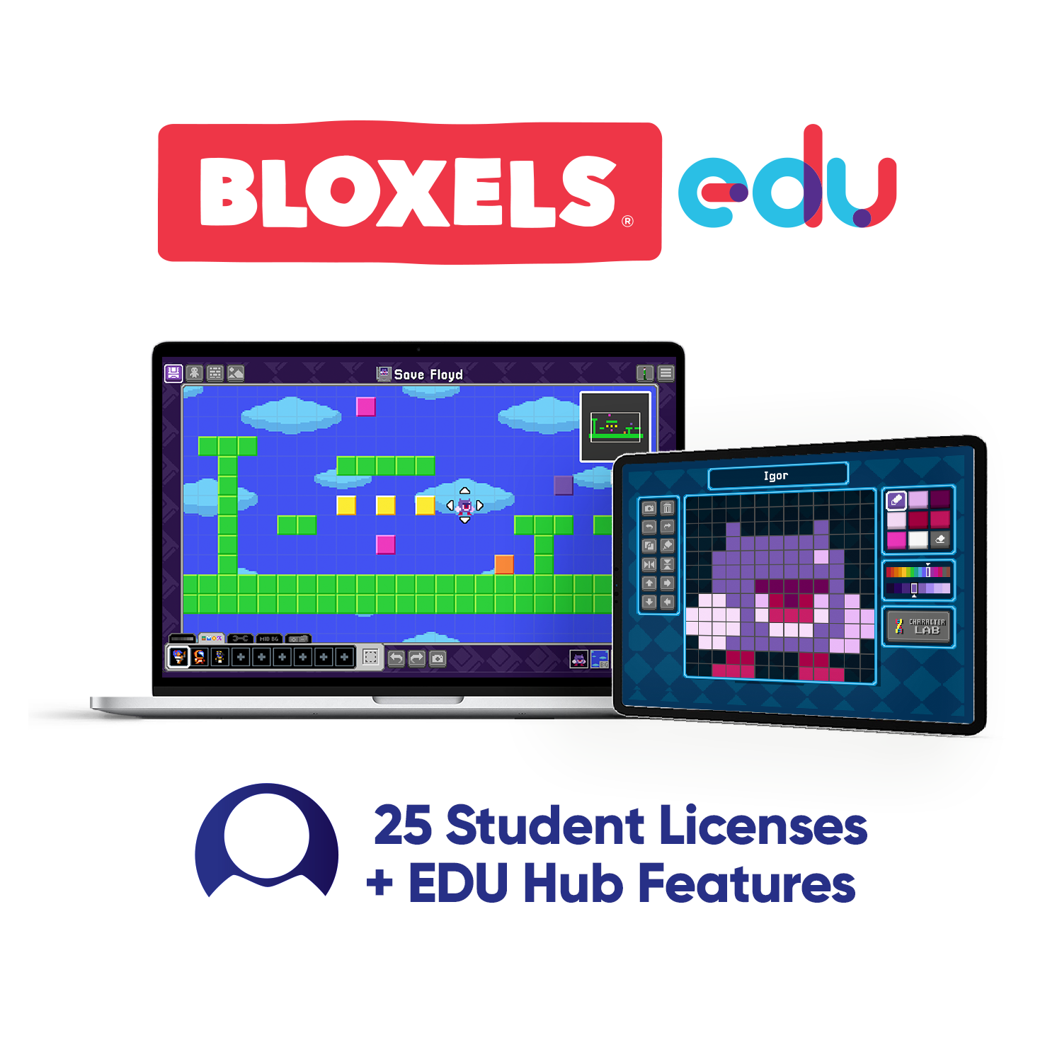 Bloxels EDU: 25 Student Licenses – The Bloxels Store