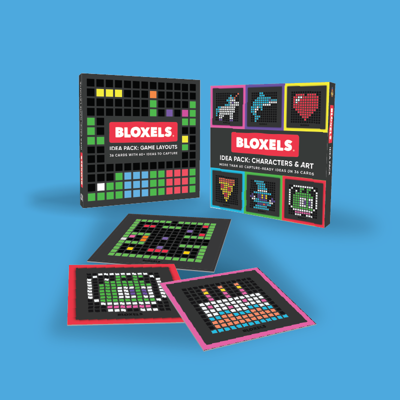 Idea Pack Bundle: Characters, Art, and Layout Cards – The Bloxels Store